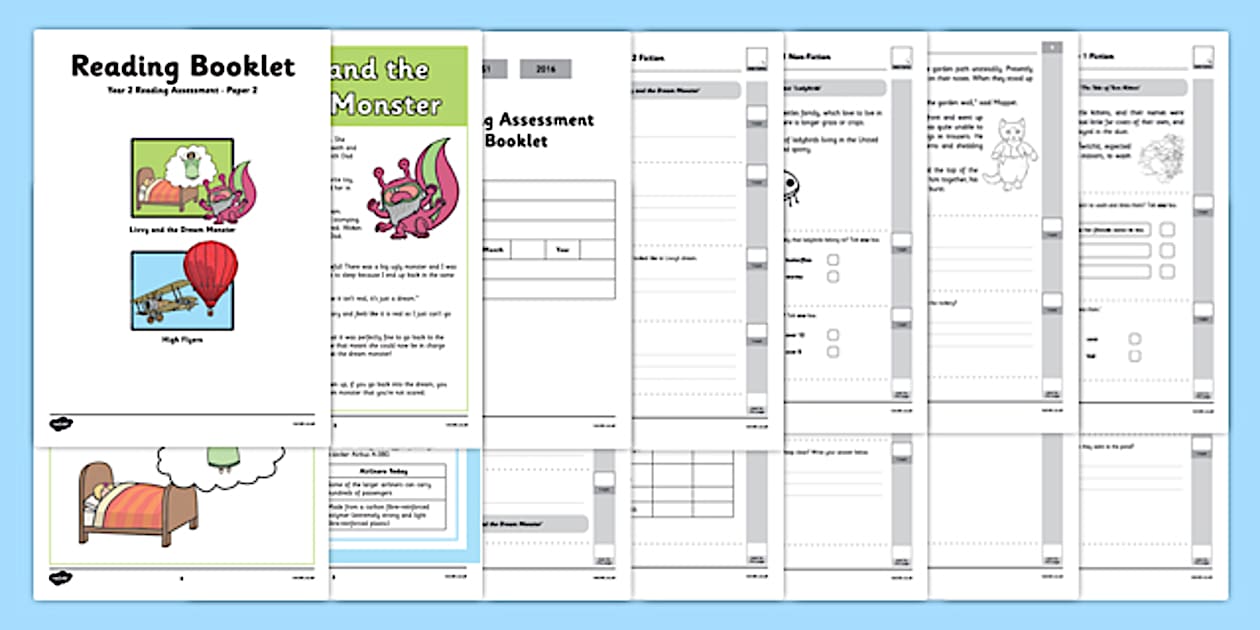 KS1 SATs Practice Papers: Reading Comprehension Test
