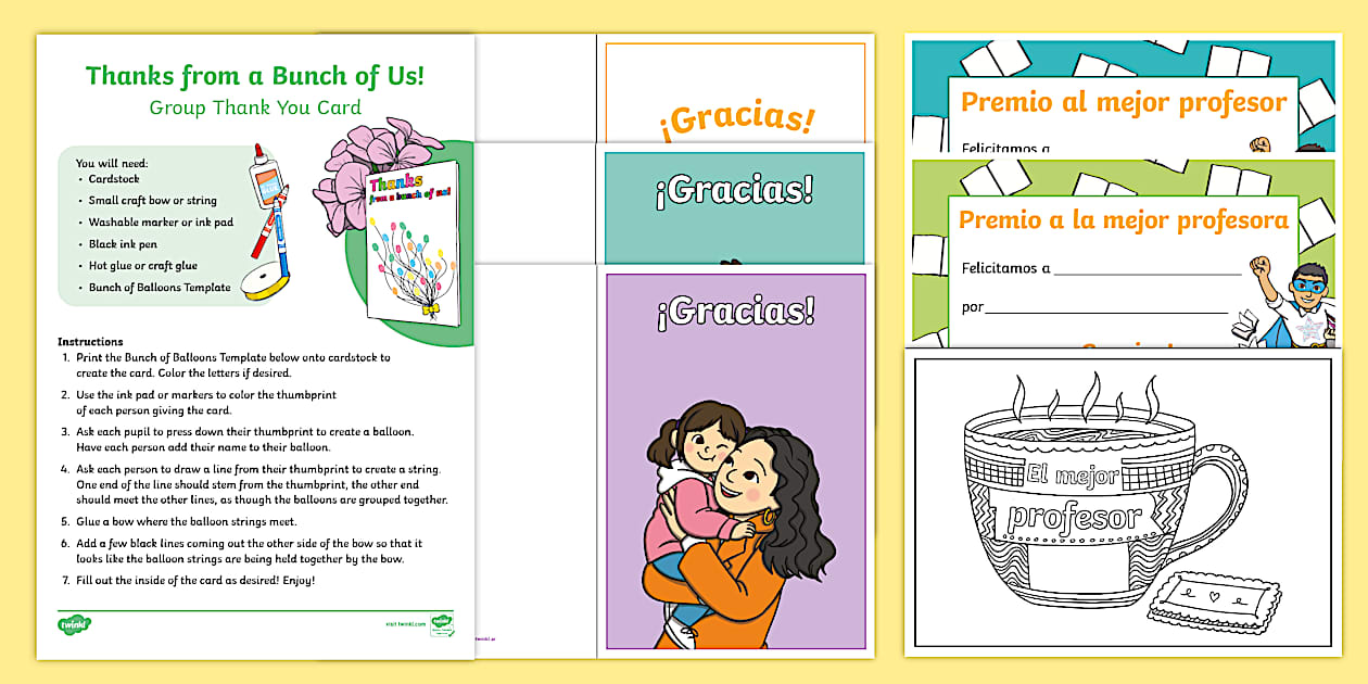 Pack Feliz Día Del Maestro Teacher Made Twinkl