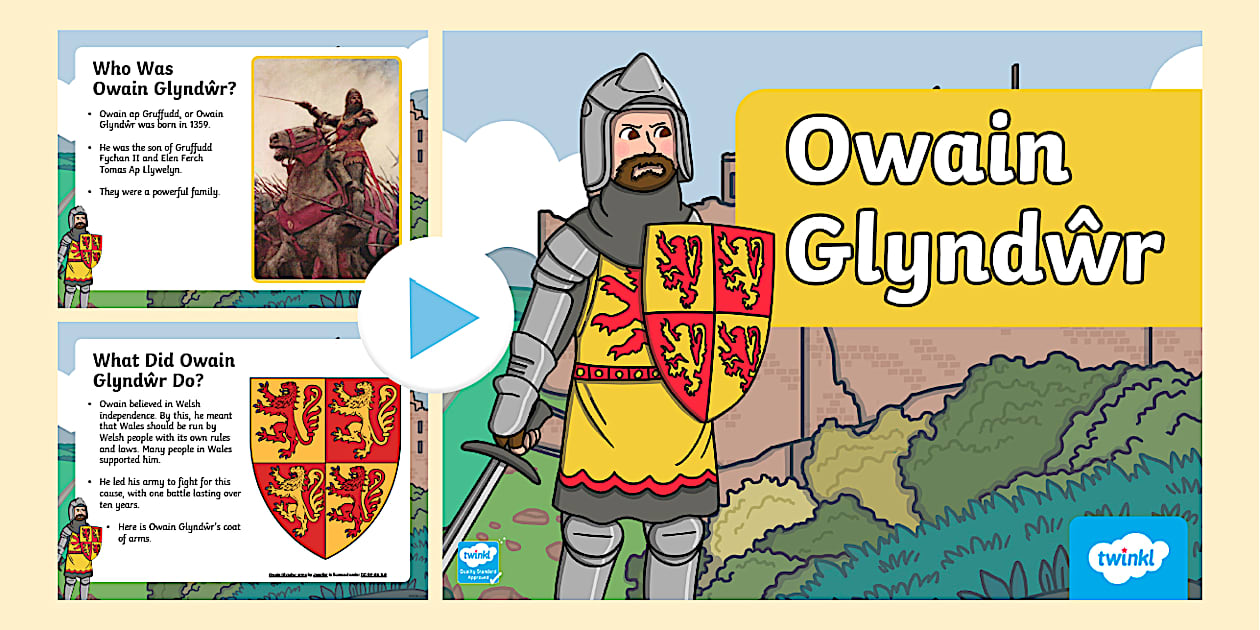 Owain Glyndŵr PowerPoint PS1/2 (Hecho por educadores)
