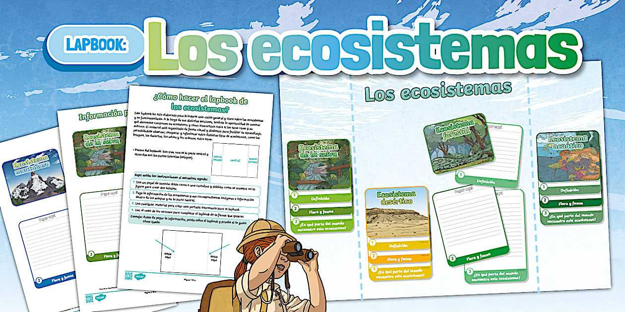 Lapbook: Los ecosistemas
