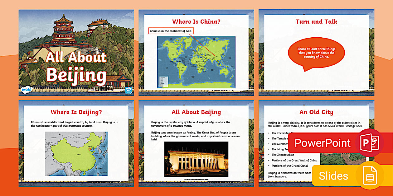 All About Beijing Presentation | Social Studies | Twinkl