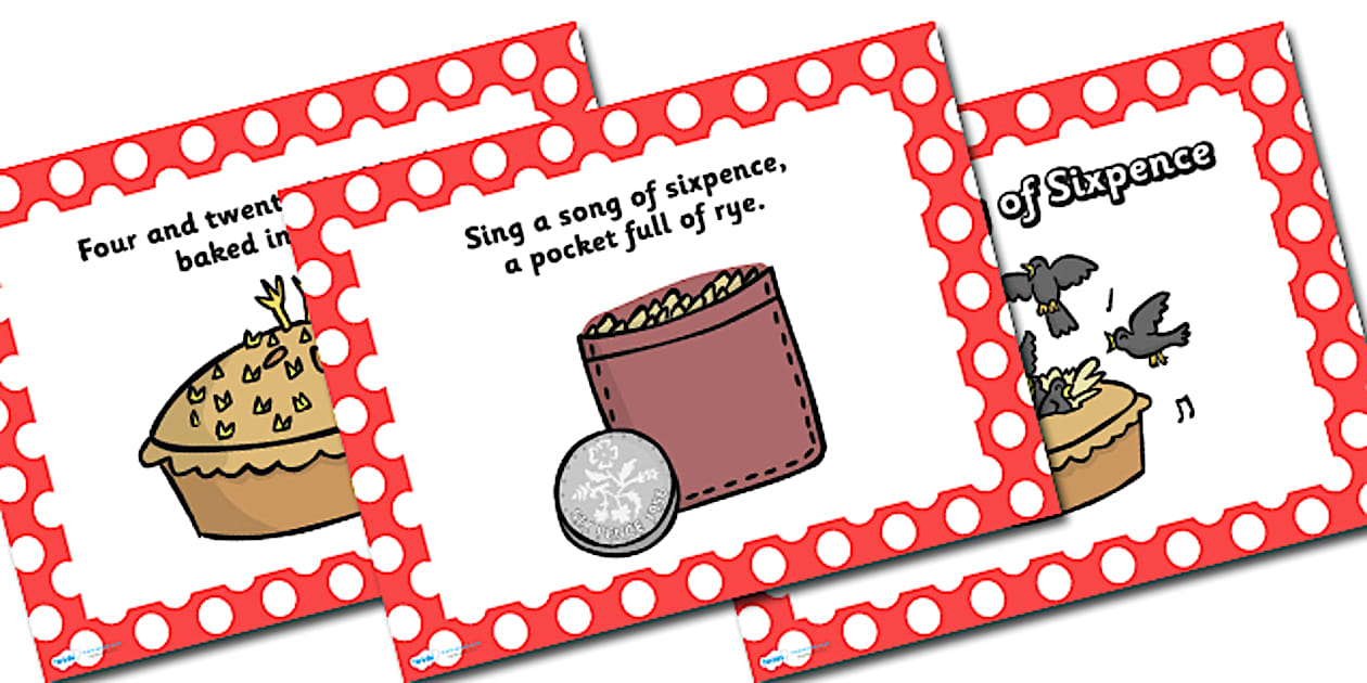 Sing a Song of Sixpence PowerPoint (Hecho por educadores)