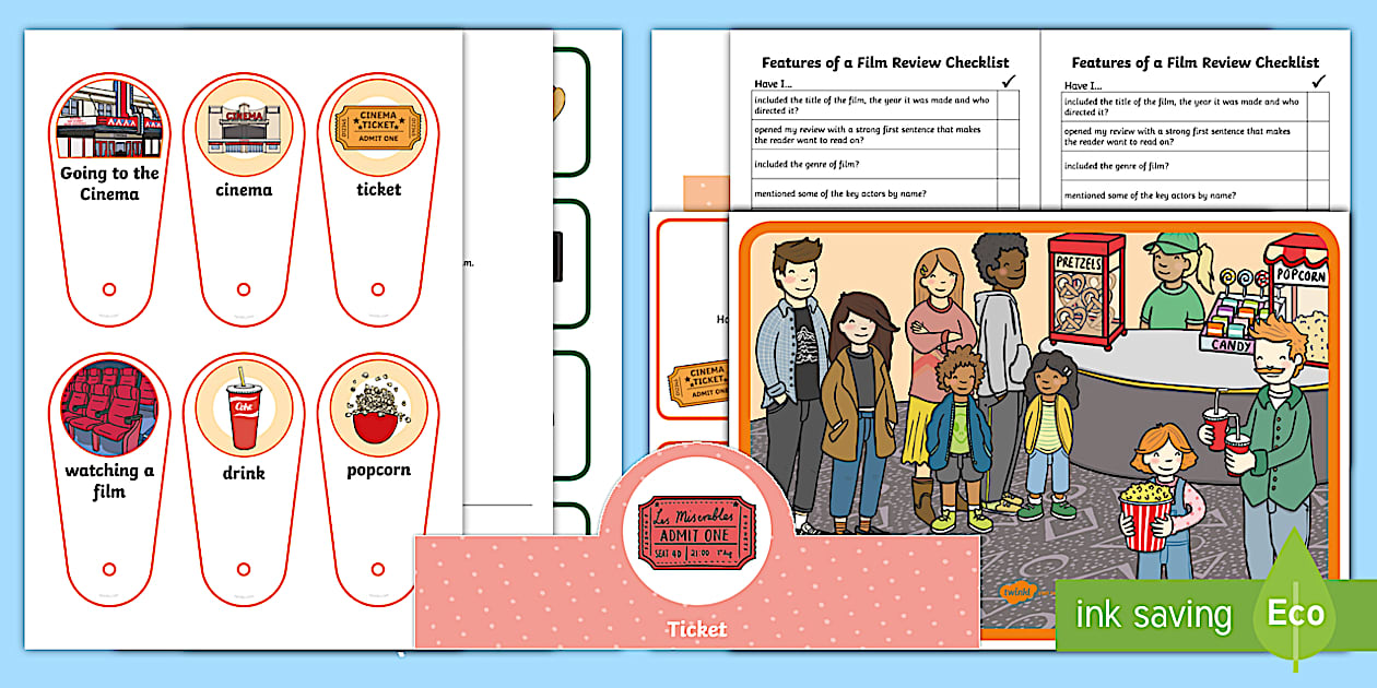 July Provision Cinema Activity Pack (teacher made) - Twinkl