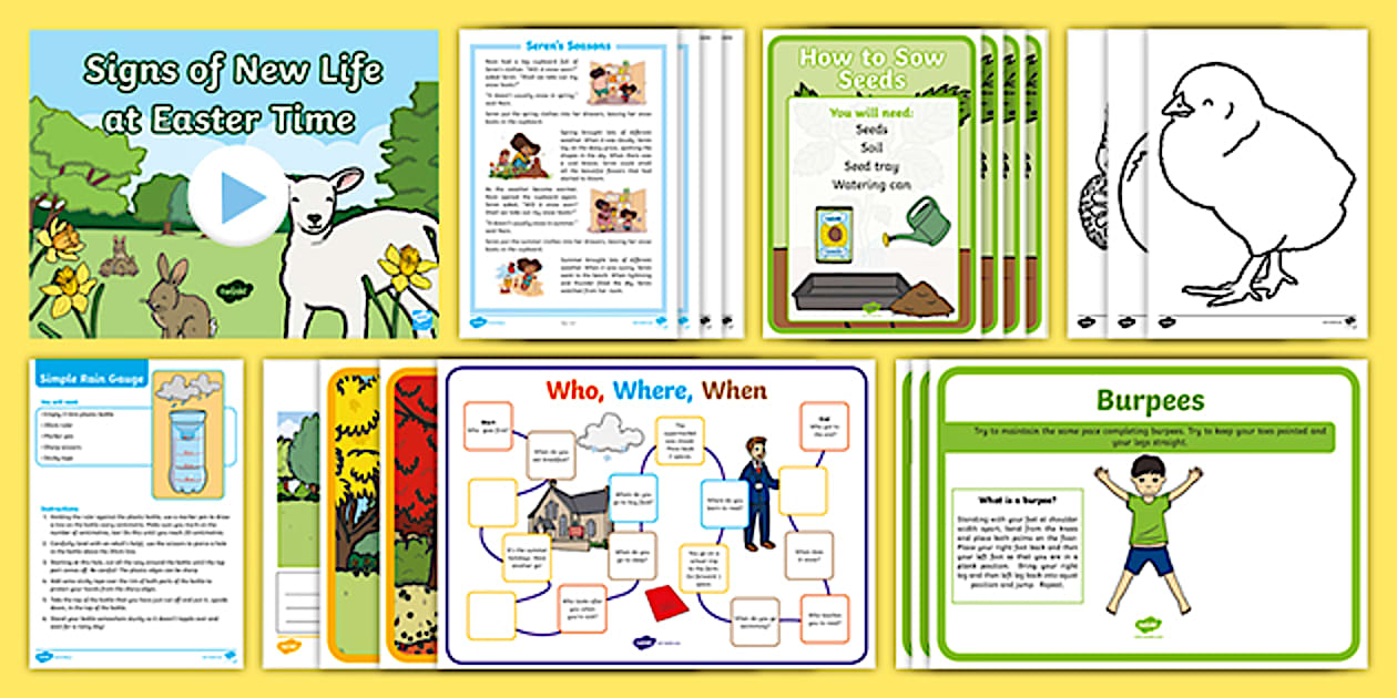 Wales Home Learning Pack Year 1 Week 1 (teacher made)