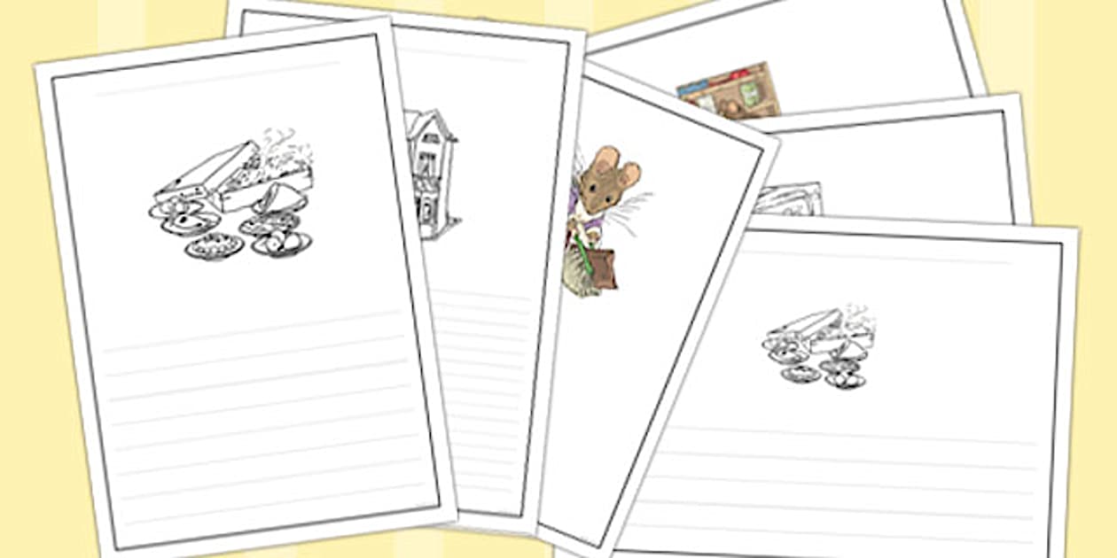 The Tale of Two Bad Mice Writing Frames (teacher made)