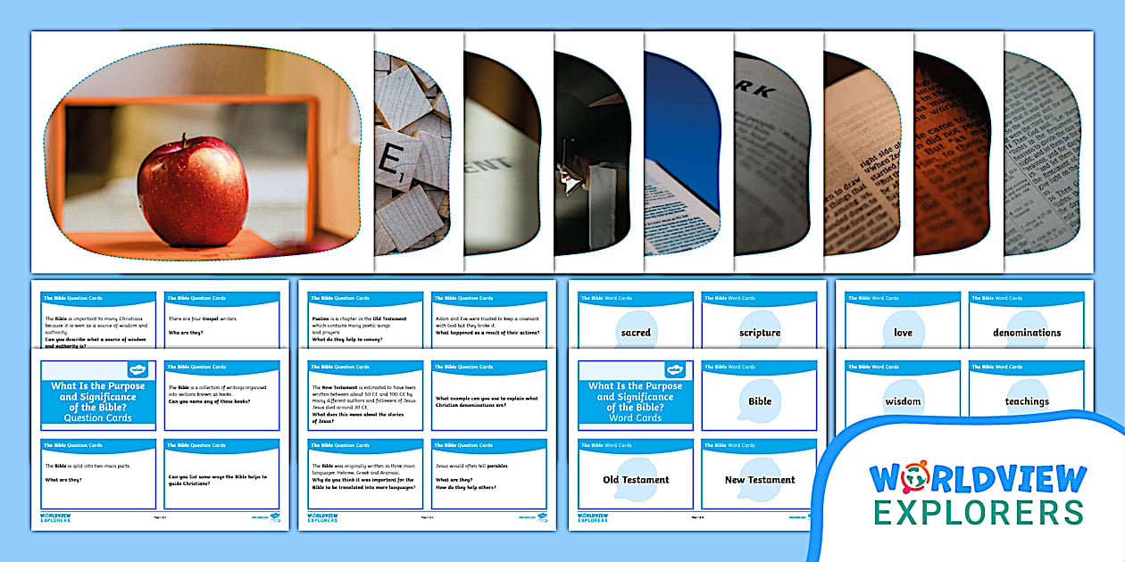 RE: The Bible: UKS2 Additional Resources Pack (teacher made)