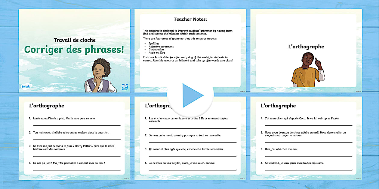 Grammaire progressive du français PDF | Ressource Twinkl