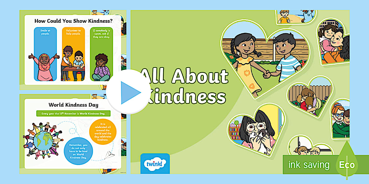 World Kindness Day PowerPoint (PPT) - All About Kindness