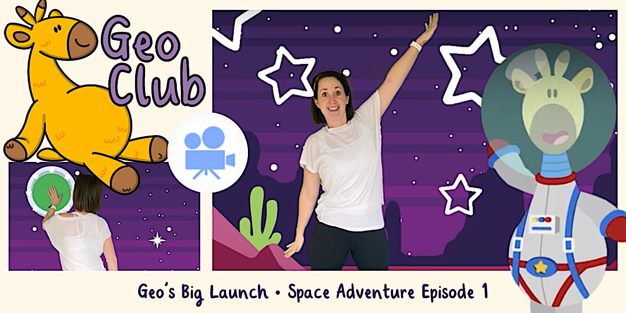 Geo's Space Adventure Episode 1 | Geo Club (teacher made)
