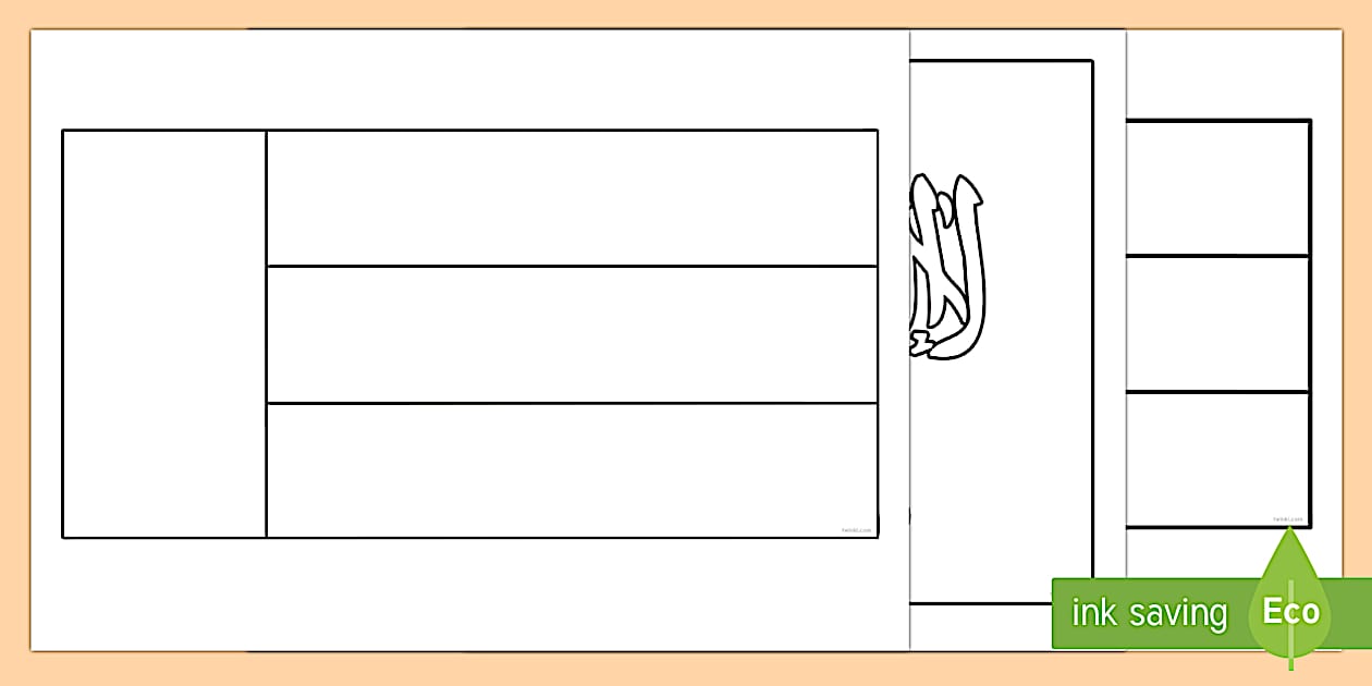 GCC Flags Colouring Pages (teacher made) - Twinkl