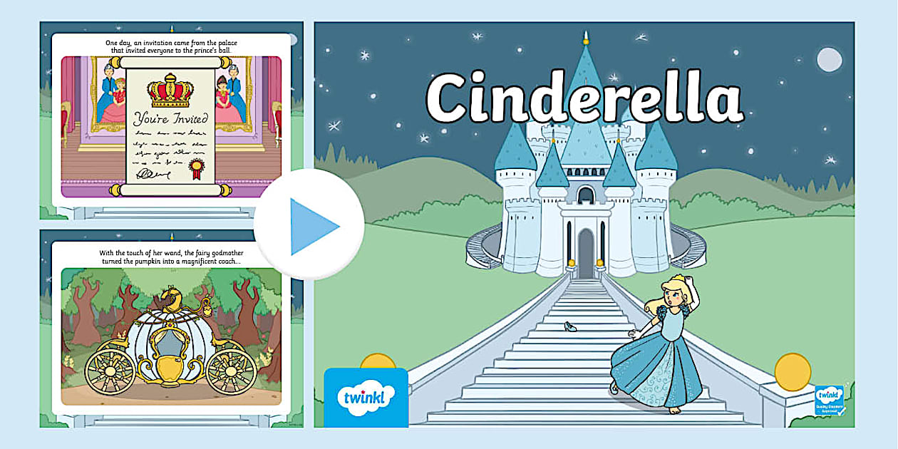 Cinderella Story PowerPoint - Teaching Resources - Twinkl