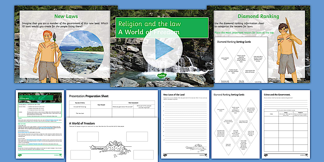 Laws Lesson Pack (teacher made) - Twinkl