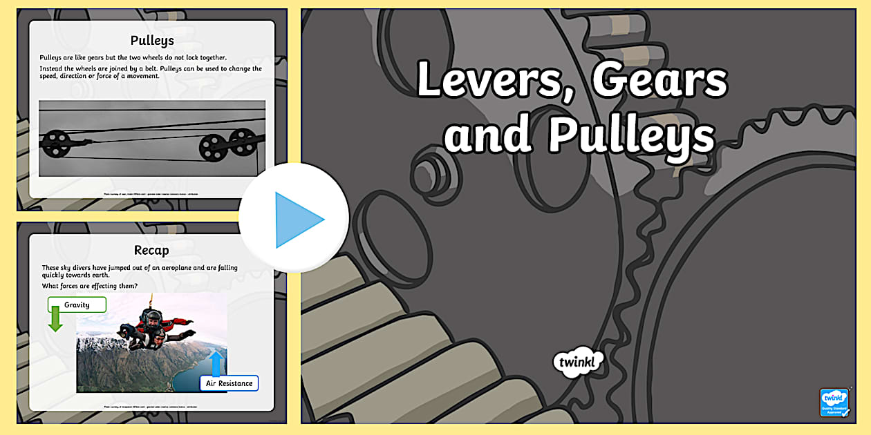 Levers Pulleys and Gears KS2 Differentiated Lesson Pack
