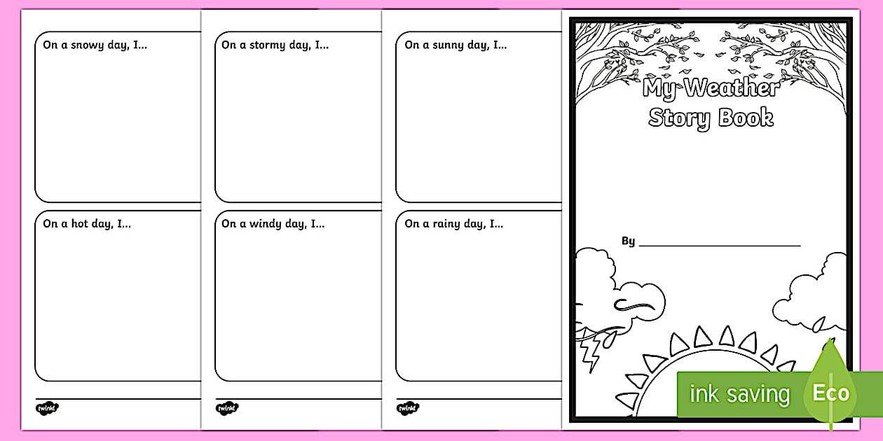 My Weather Story | Activity Booklet | Learning Resources