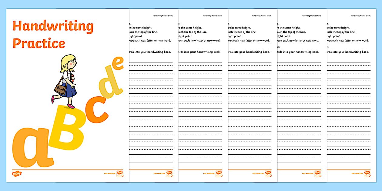 Alphabet Handwriting Worksheets for Kindergarten | EYLF/ F-2