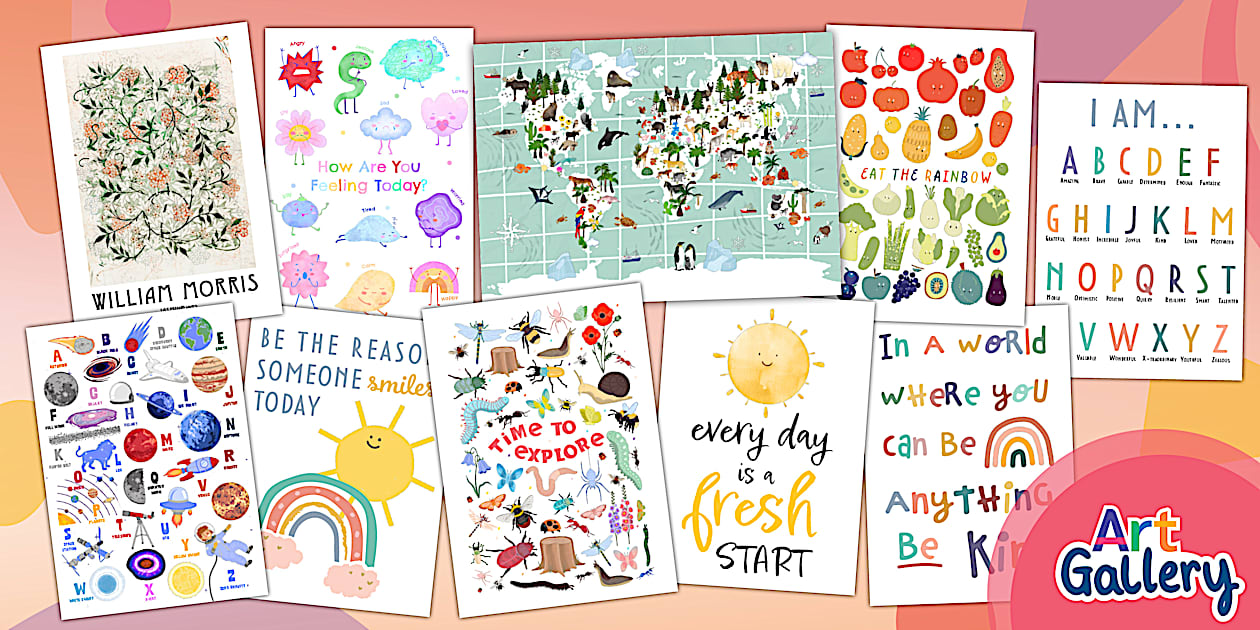Twinkl Art Gallery Posters Pack | Twinkl Art Gallery