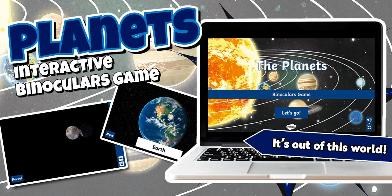 Planets Interactive Binoculars Game