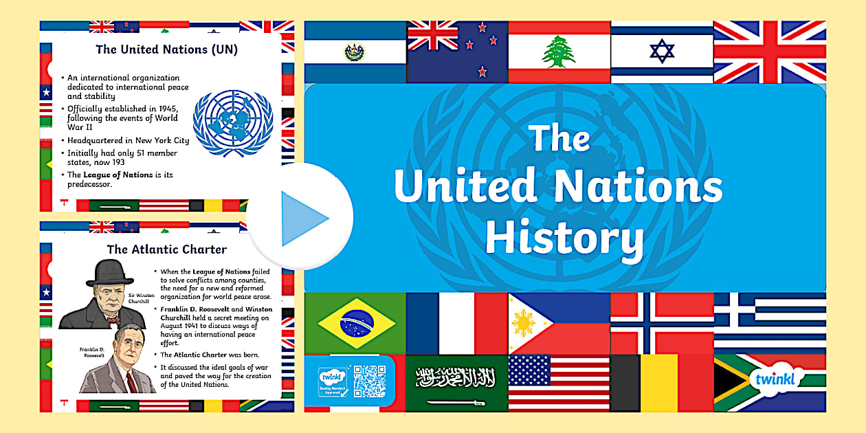 United Nations History | Grades 2 - 6 | Twinkl - Twinkl