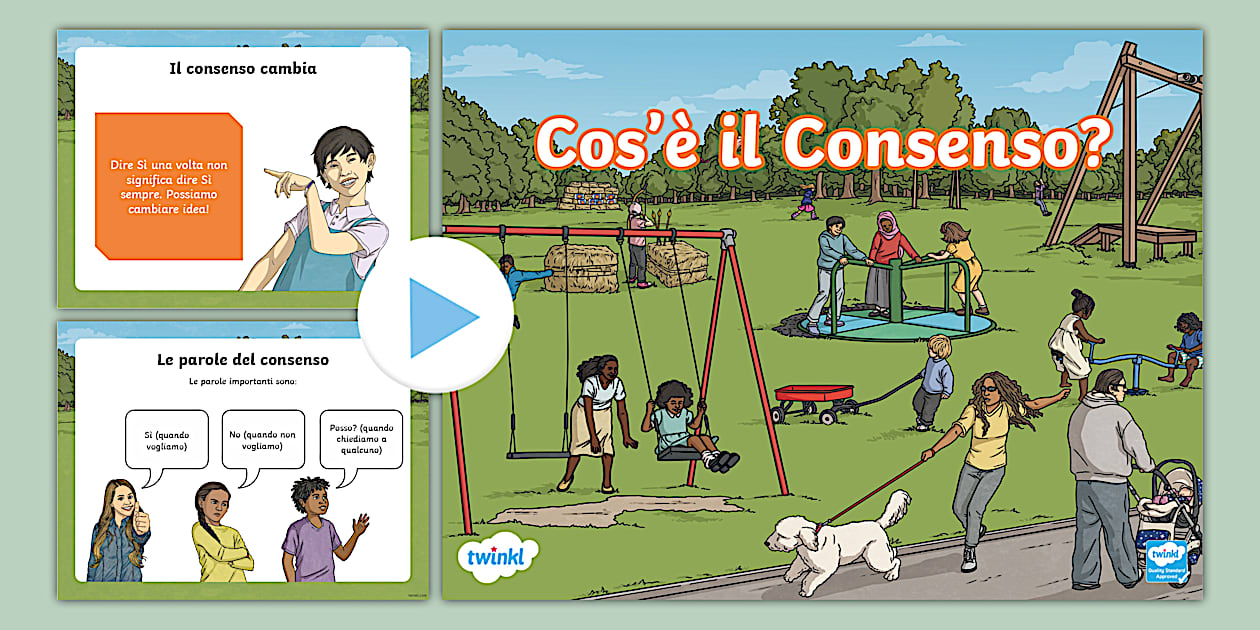 Il consenso spiegato ai bambini - PowerPoint (teacher made)