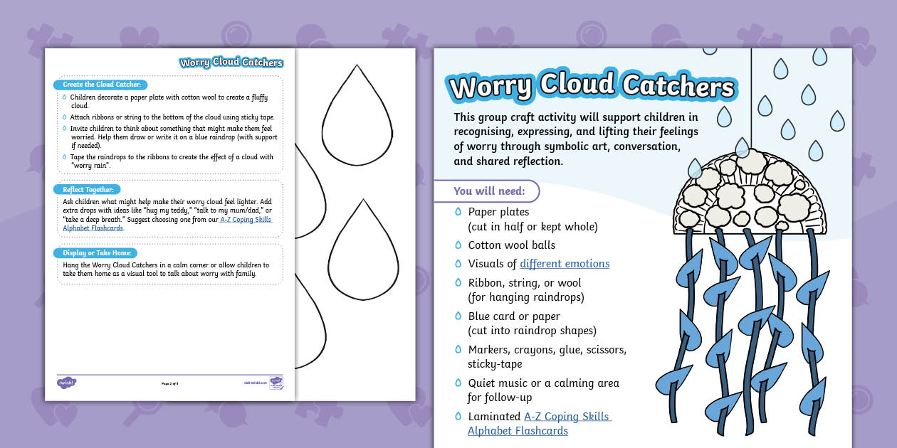 Worry Cloud Catchers