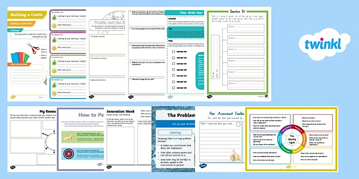 Enquiry-Based Learning Resources - KS2 (teacher made)