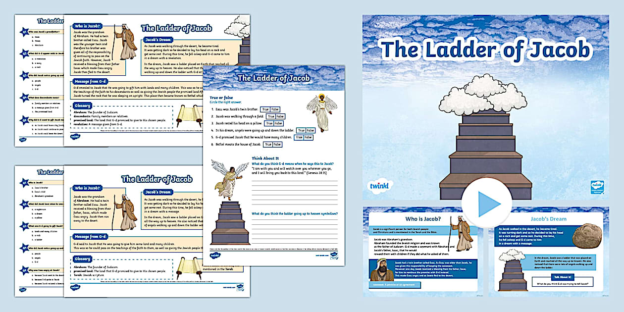 KS2 The Ladder of Jacob Teaching Pack (teacher made)