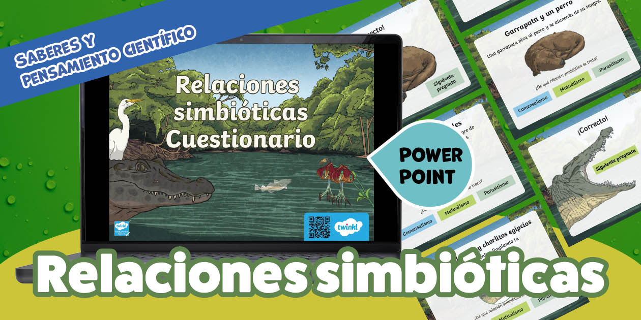 Relaciones simbióticas - PowerPoint