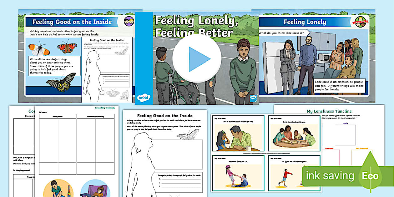 PSHE and Citizenship LKS2 Loneliness Lesson Pack - Wellbeing