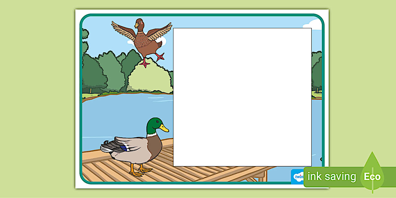 Duck Photo Frame (Teacher-Made) - Twinkl