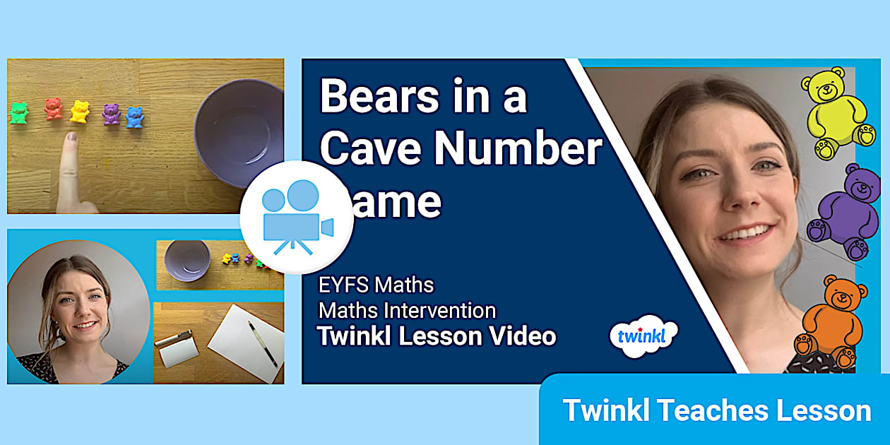 👉 Maths Intervention | Bears in a Cave Number Game