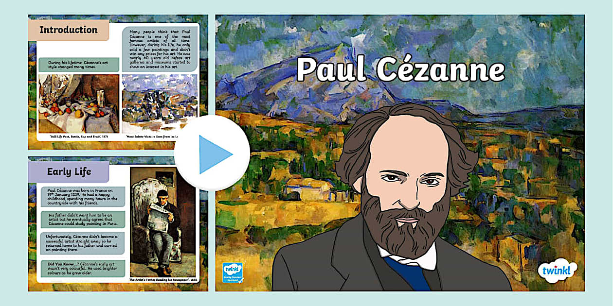 All About Paul Cézanne For Kids PowerPoint | Twinkl Art