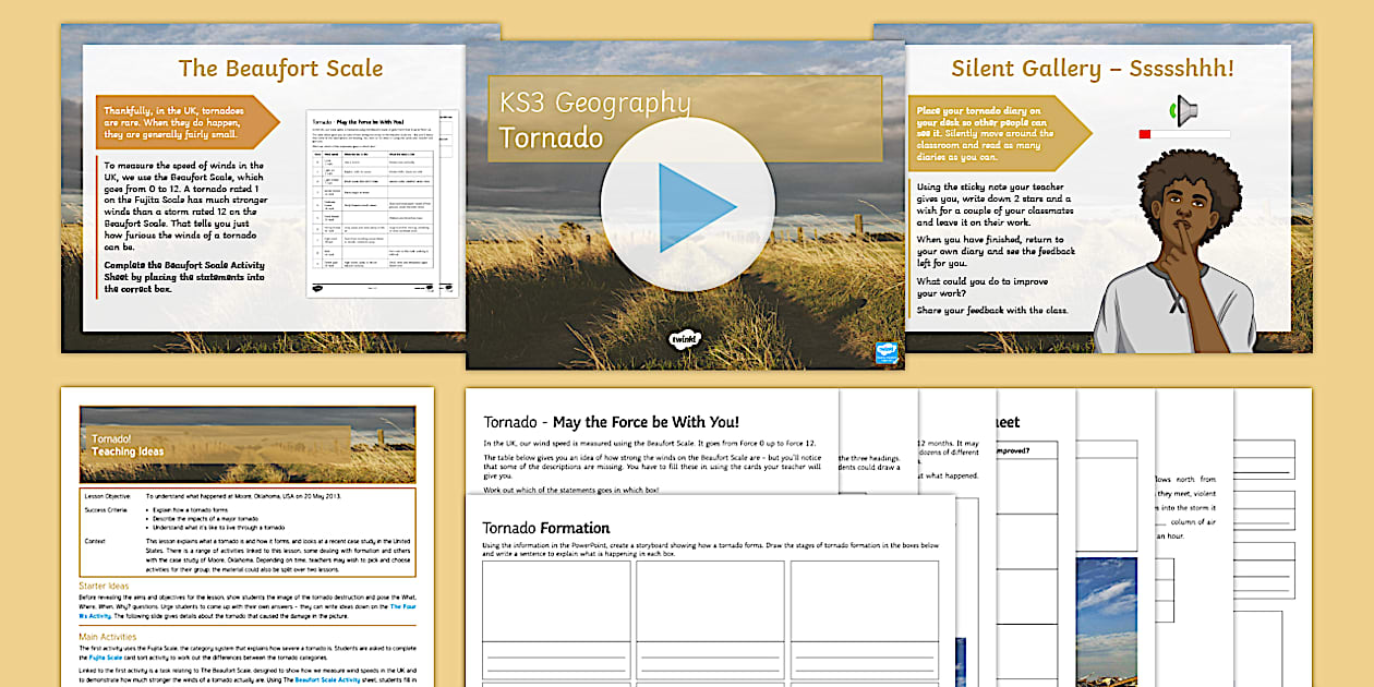 Tornado! Lesson Pack (teacher made) - Twinkl