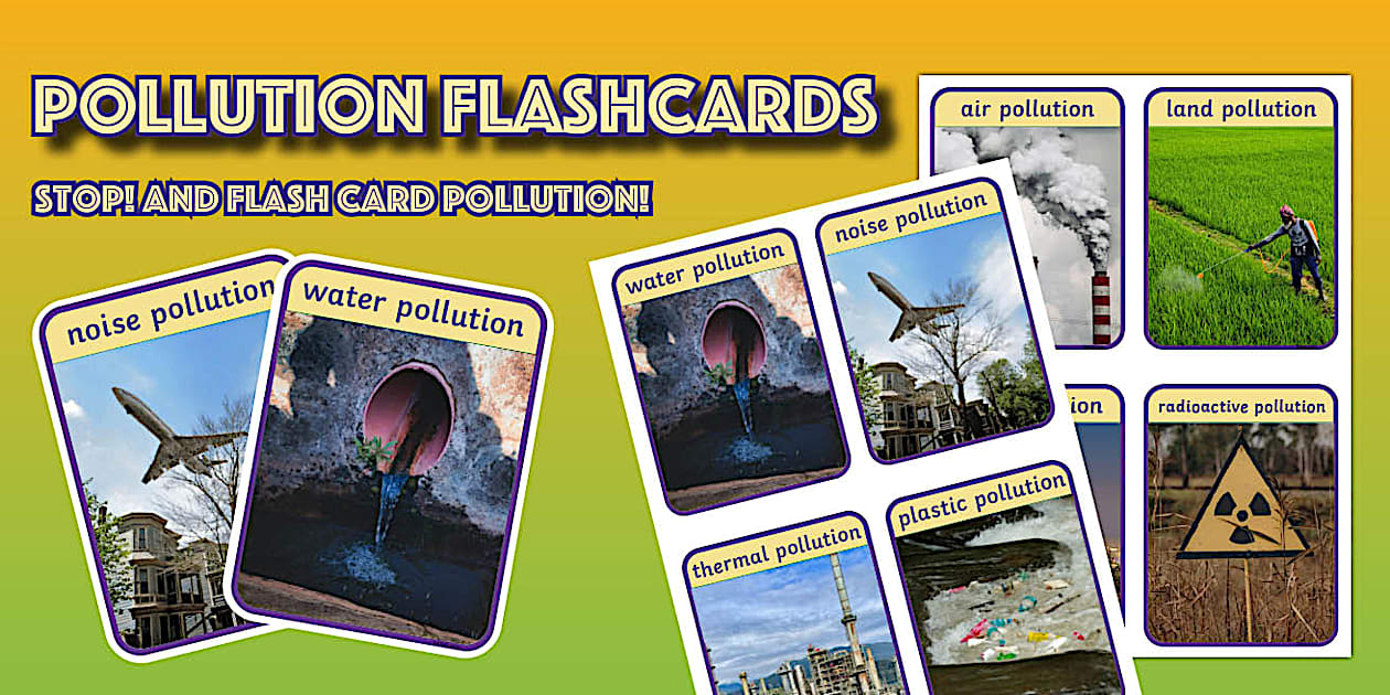 Pollution Flashcards