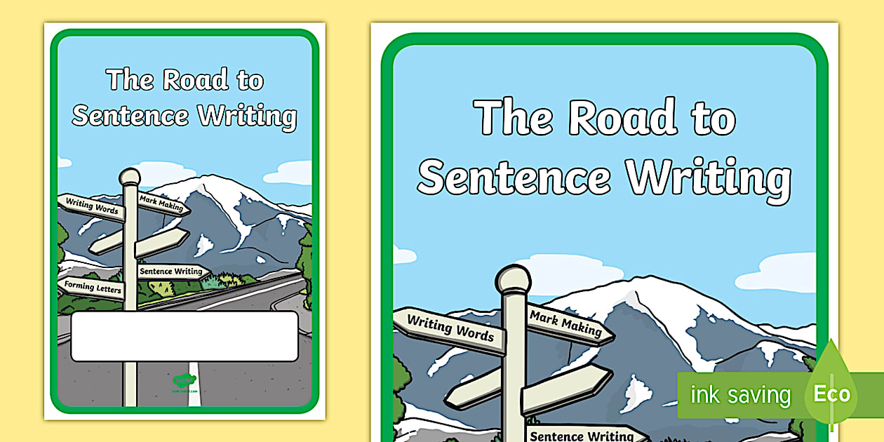 The Road to Sentence Writing Book Cover