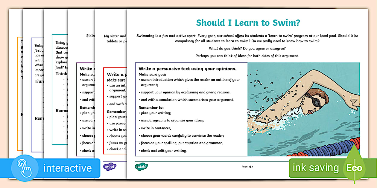 On-Demand Writing Assessment Examples | Primary Resources