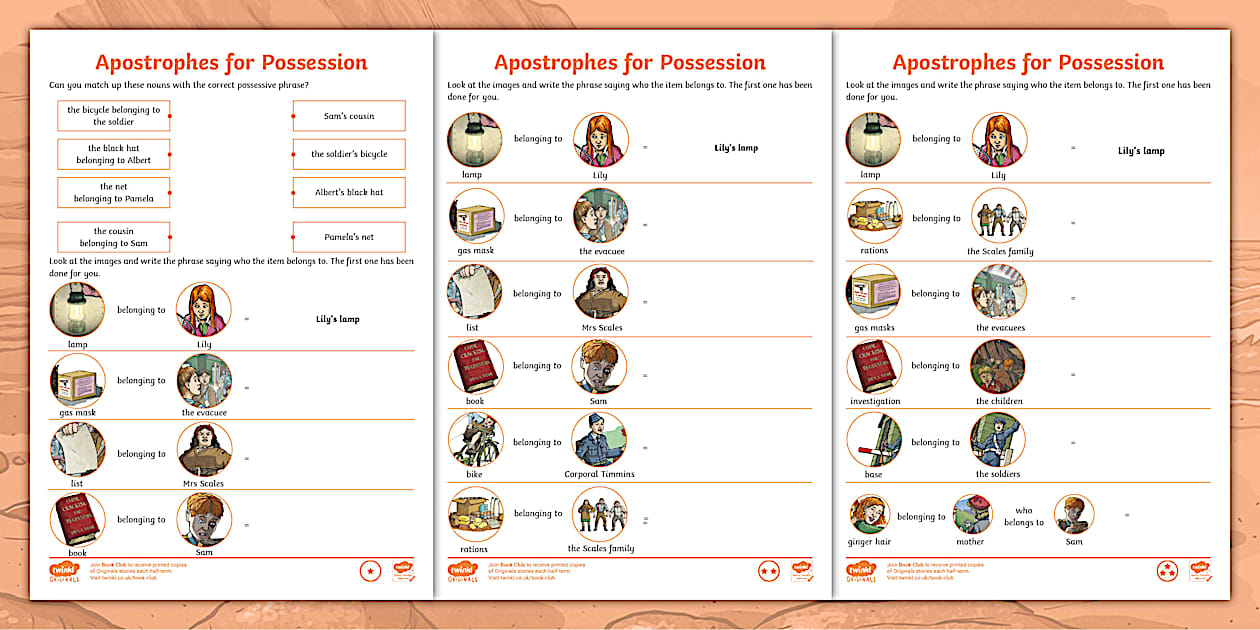 Using Apostrophes for Possession: Code-Cracking for Beginners KS2