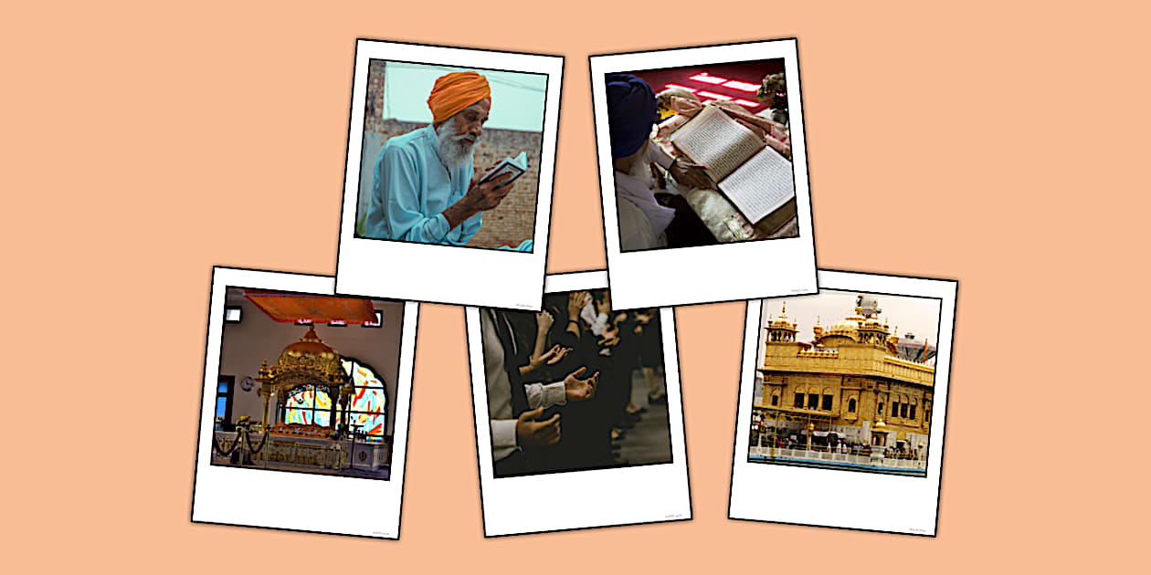 Sikhism Instant Photo Style Display Photos (teacher made)