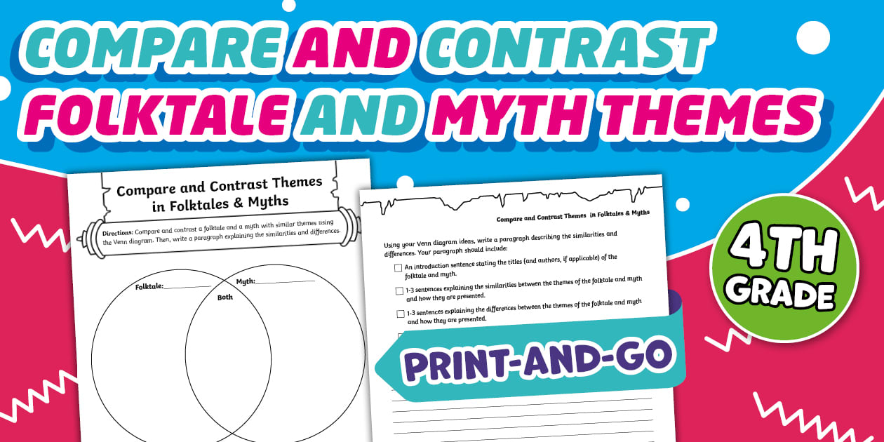 Compare and Contrast Themes: Choose Your Own Folktale & Myth