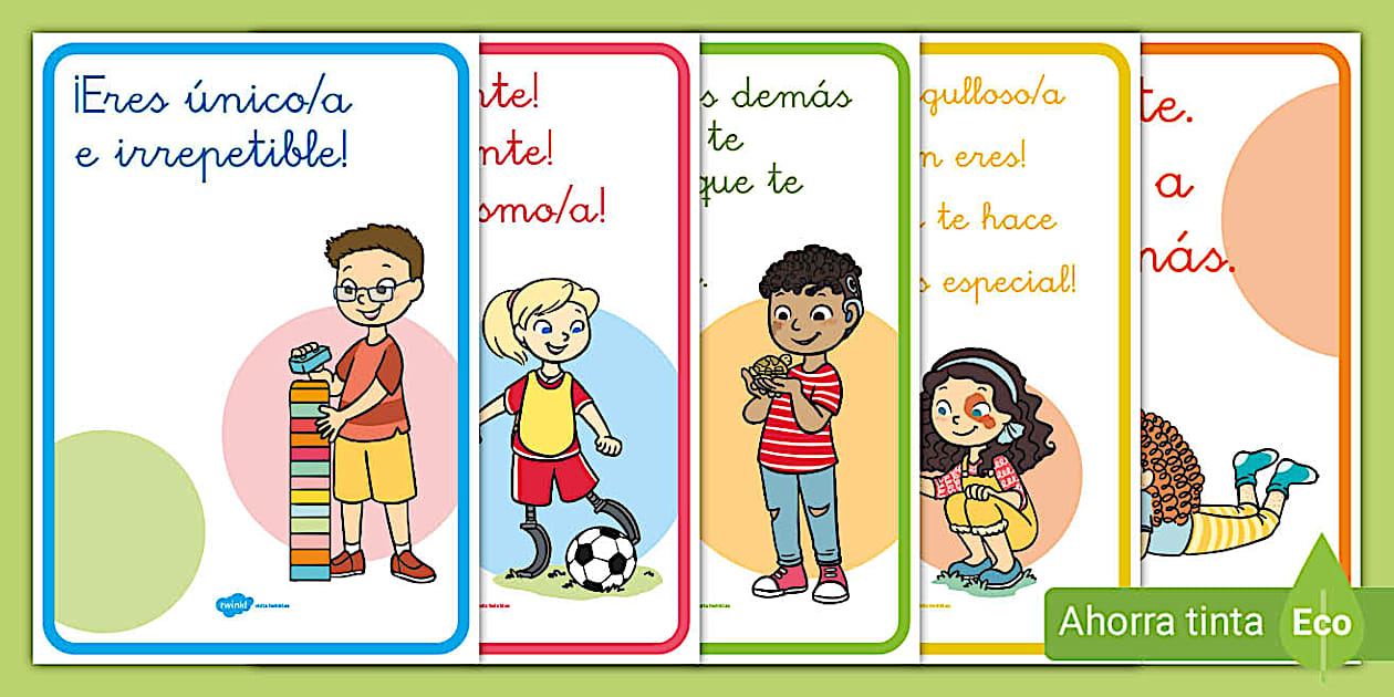 Pósters:Todos somos diferentes