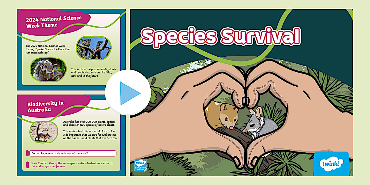 Species Survival - More Than Sustainability PowerPoint F-2