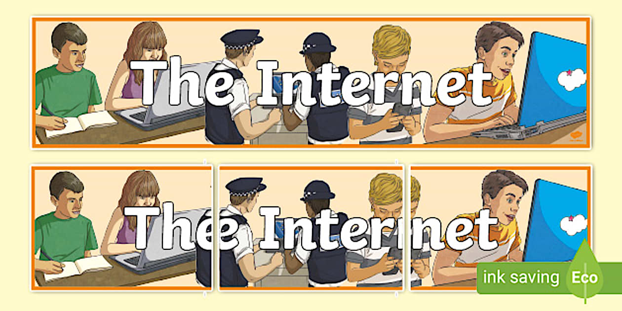 The Internet Display Banner (teacher made) - Twinkl