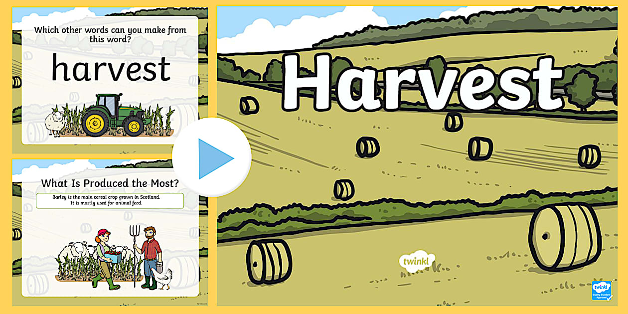 Harvest Assembly PowerPoint (teacher made) - Twinkl