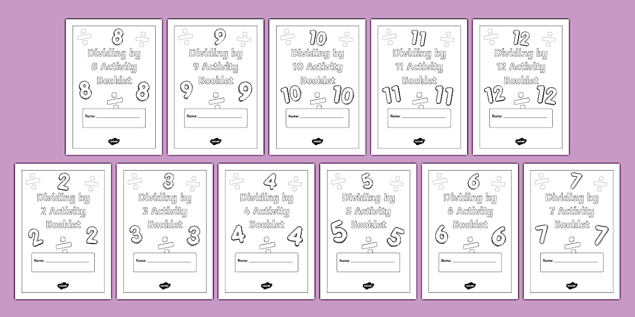 👉 Division Activity Booklet Bumper Pack - Twinkl