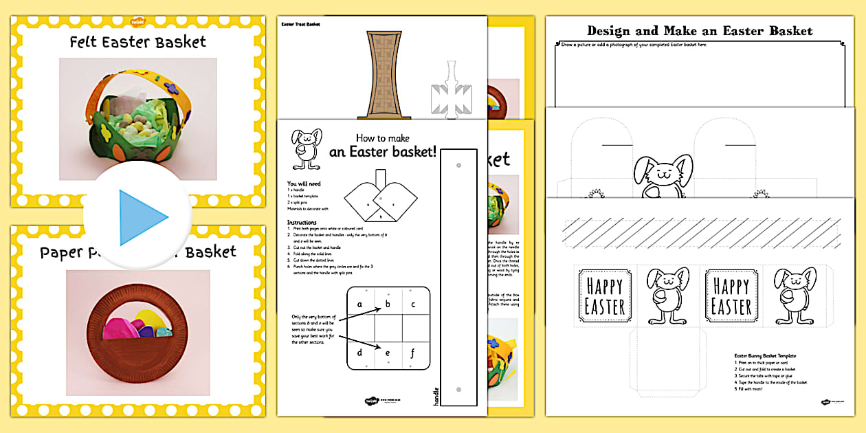 Easy Easter Basket Ideas For Kids | Twinkl