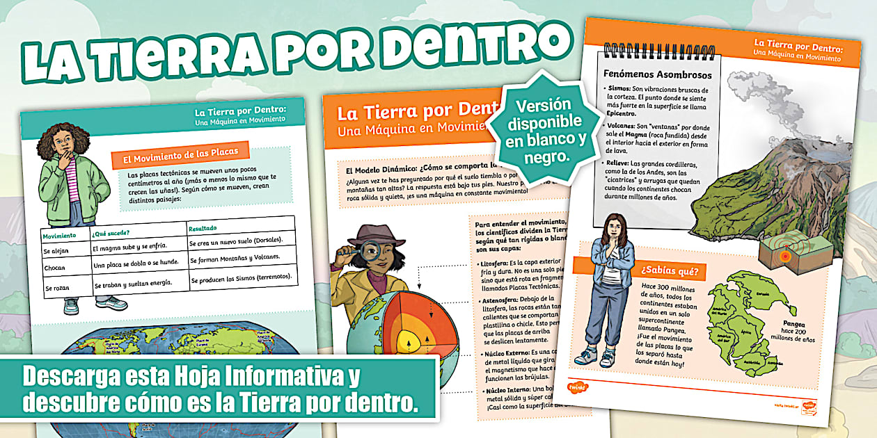 Hoja Informativa: Estructura de la Tierra