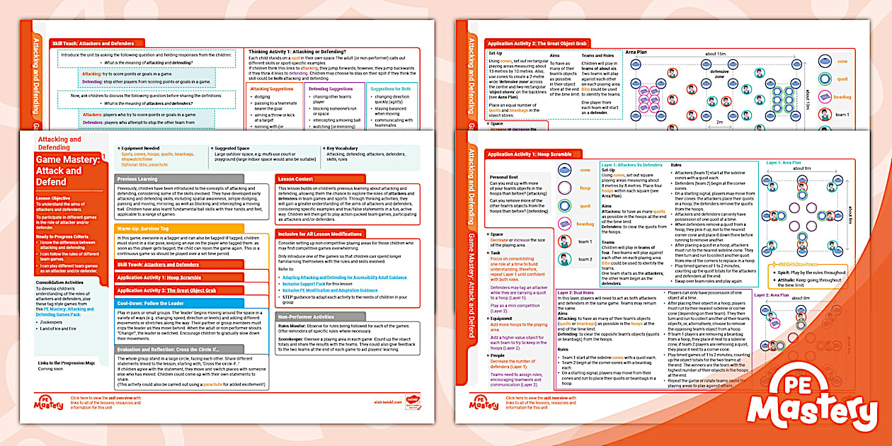 PE Mastery: Y2 Attacking and Defending L1 - Game Mastery