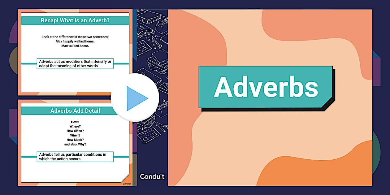 Literacy Lesson: Adverbs (teacher made) - Twinkl