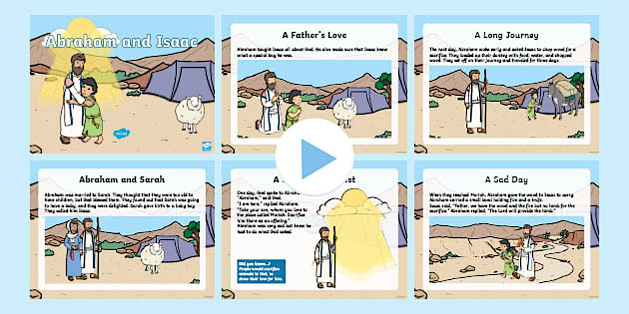 Abraham and Isaac PowerPoint | Christian Ed. | Twinkl USA