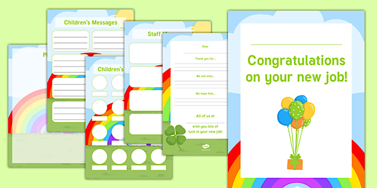 Editable New Job Activity Booklet (teacher made) - Twinkl