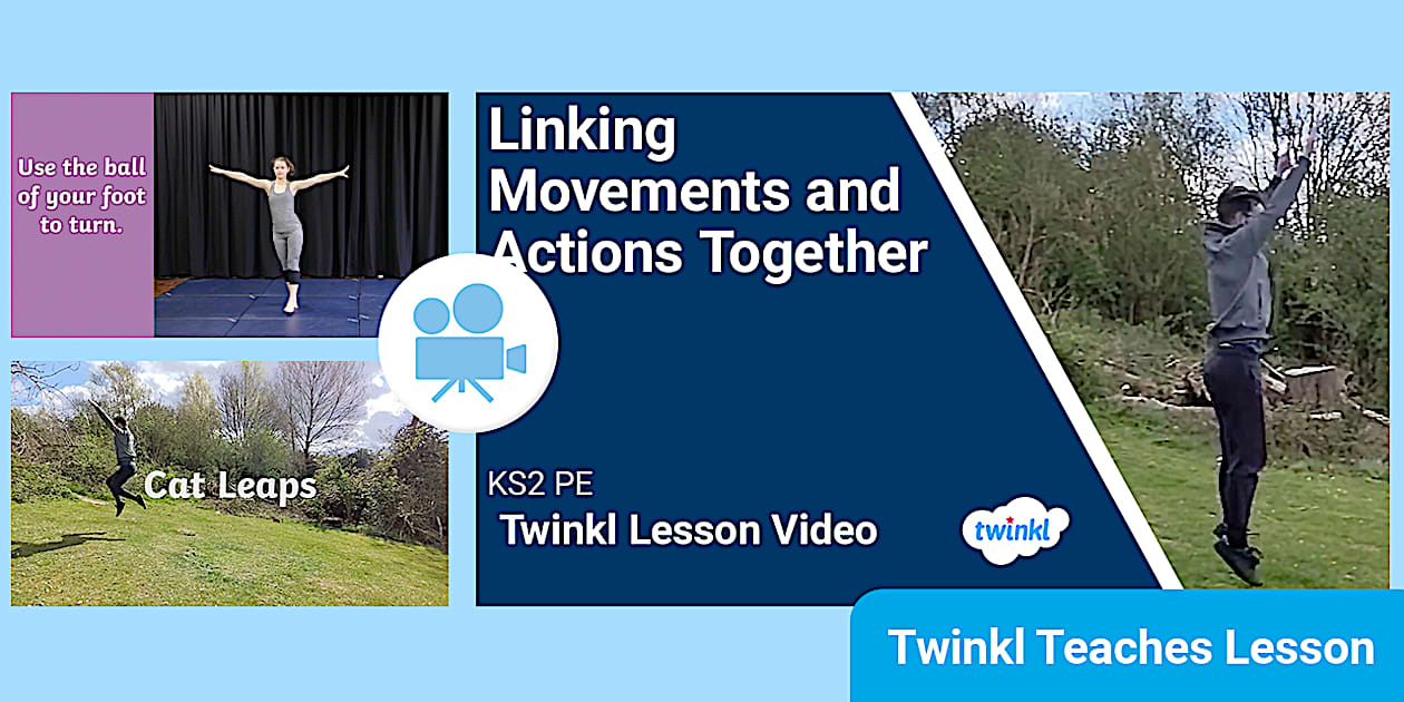 Year 4 (Ages 8-9) Gymnastics: Video Lesson 5 - Twinkl